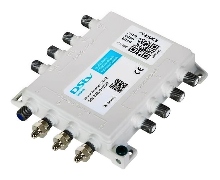 DStv Switch With 4 Unicable & 4 Universal Outputs – Hensat ...