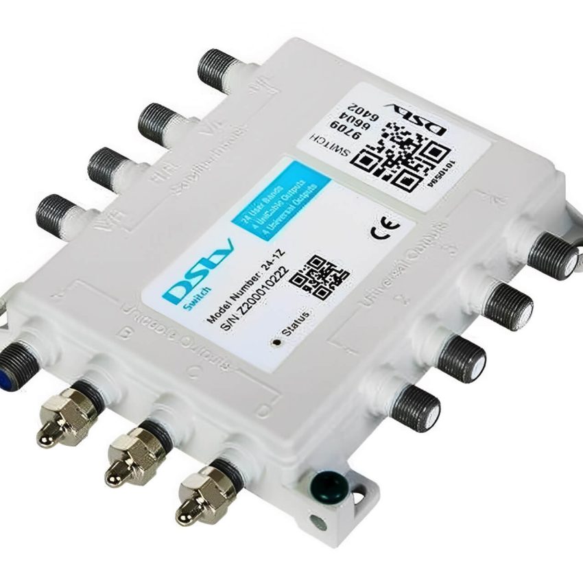 DStv Switch With 4 Unicable & 4 Universal Outputs – Hensat ...