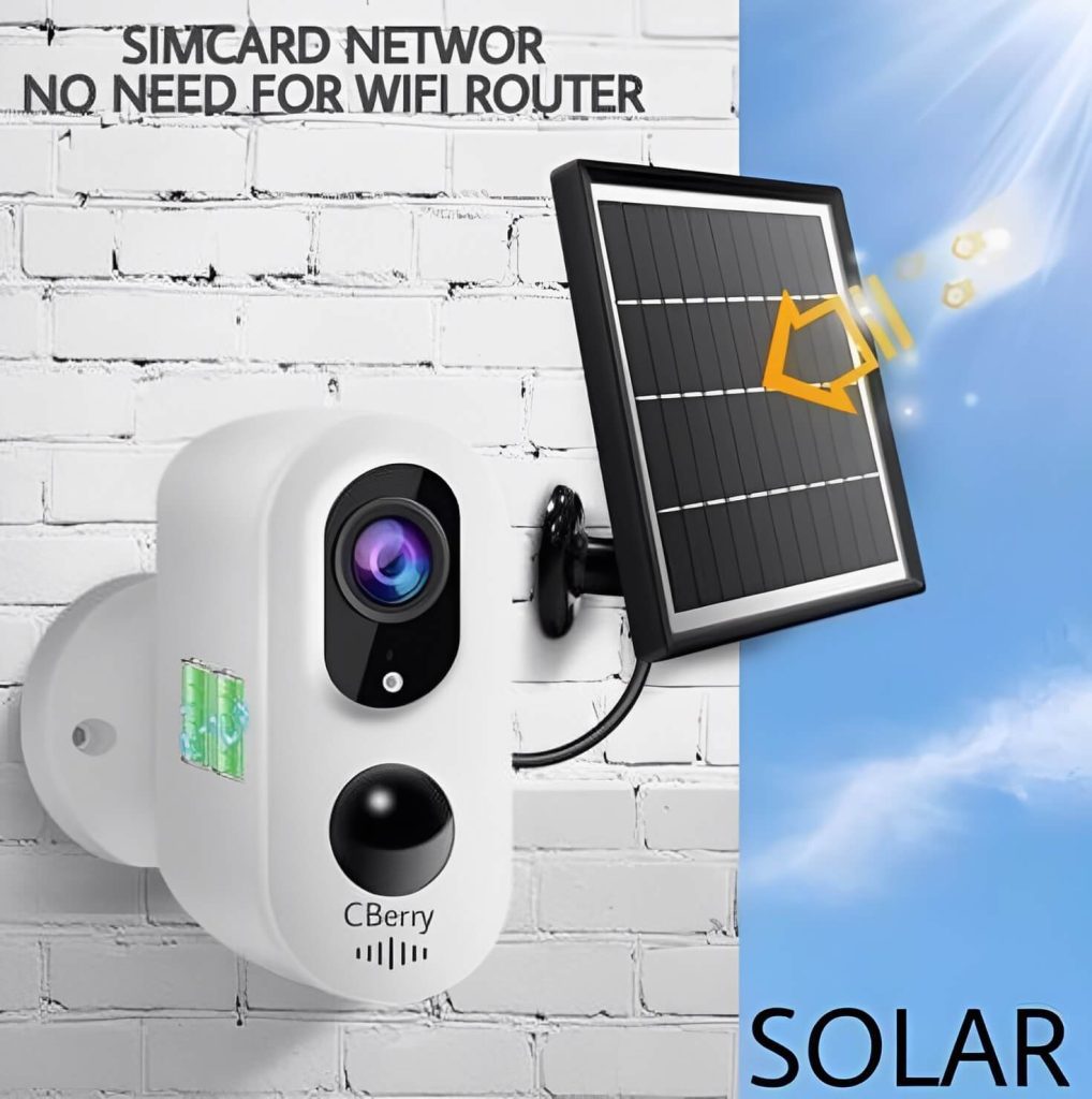 CBerry Solar CCTV Camera – Hensat Telecommunications