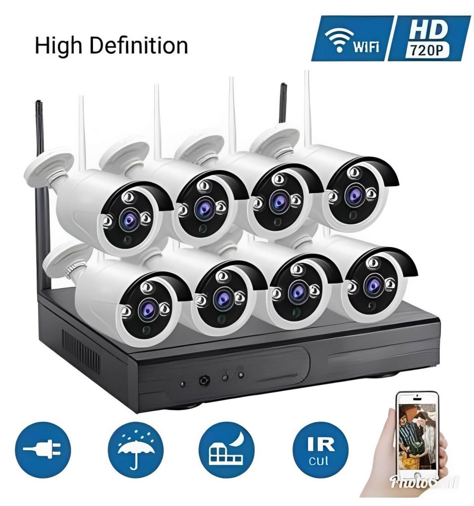 8 Channel CCTV (4-Indoor, 4-Outdoor) – Hensat Telecommunications