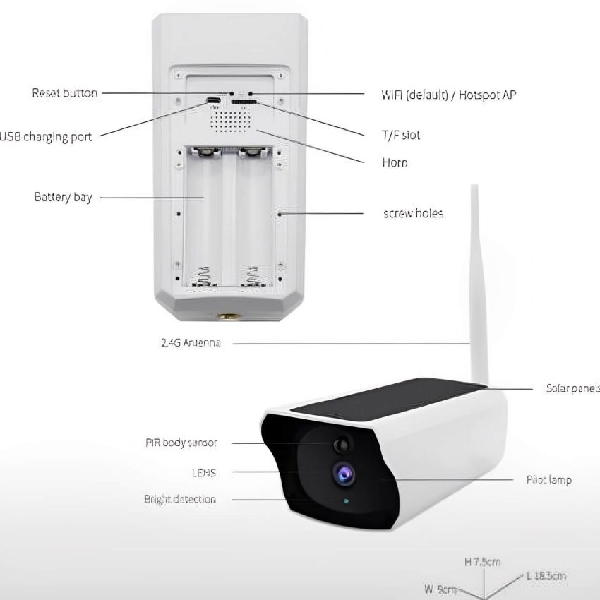 Watchman Solar CCTV Camera – Hensat Telecommunications